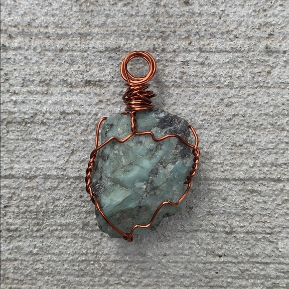 Jewelry | Wire Wrapped Gemstone Pendant | Poshmark